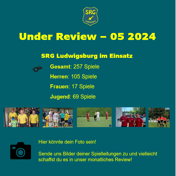 Under Review – 05 2024 – Homepage der SRG Ludwigsburg
