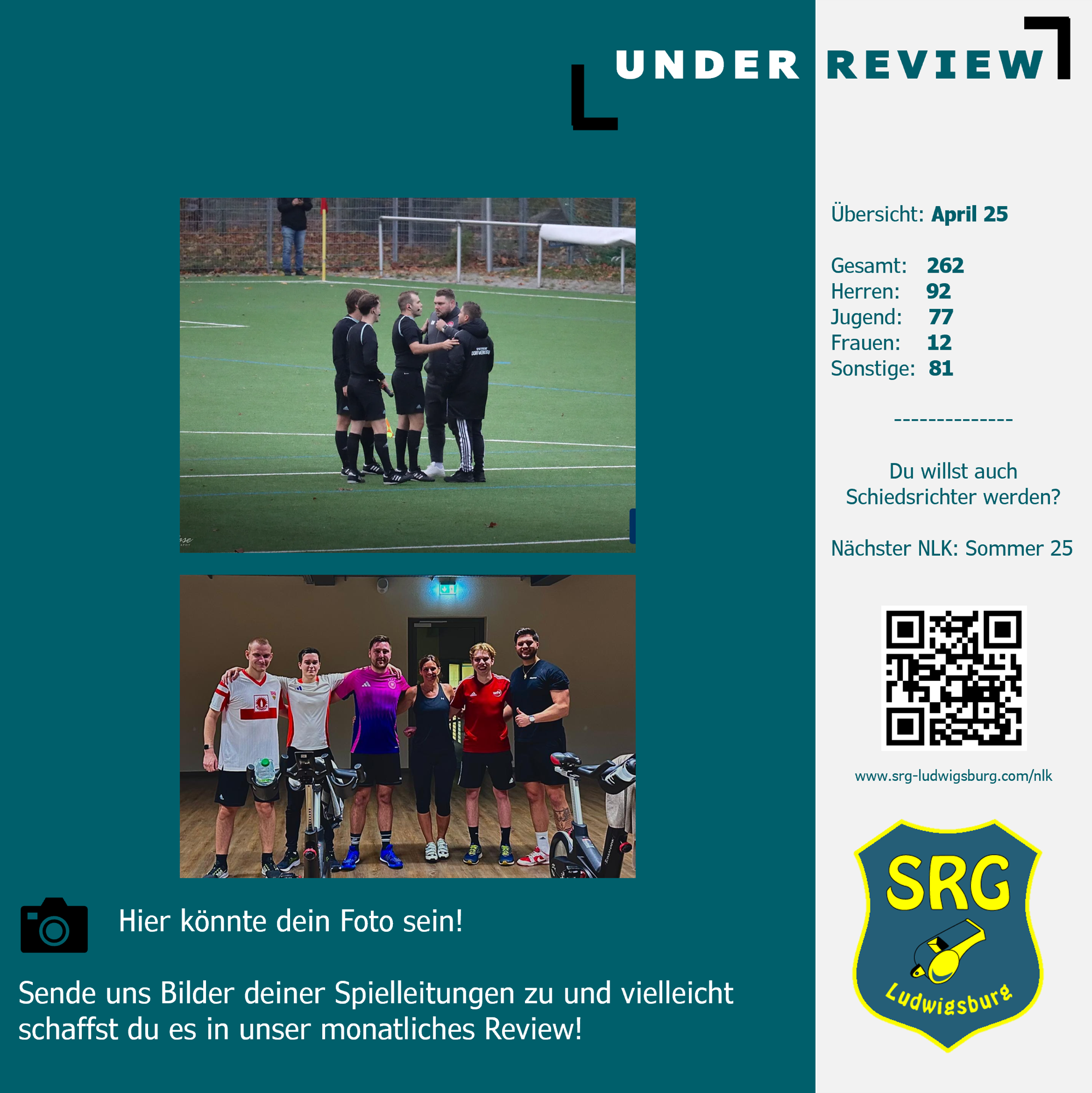 Under Review – April 2025 – Homepage der SRG Ludwigsburg